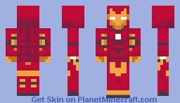 Iron Man | Model 51 Minecraft Skin