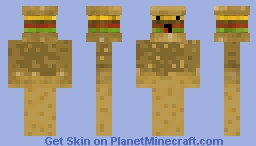 Hamburger Minecraft Skin