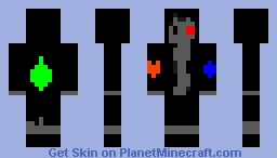 cyborg mage Minecraft Skin