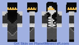 Monochrome Queen Minecraft Skin