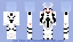 Rei Ayanami Minecraft Skin