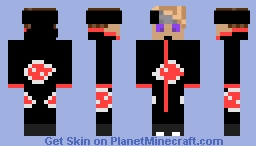 Elite Gamer Akatsuki Minecraft Skin