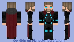 Red hood (Jason Todd) Minecraft Skin