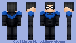 Nightwing (2000's) Minecraft Skin