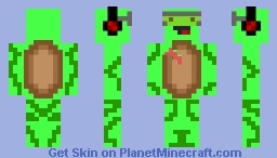 Derpy Turtle Warrior Minecraft Skin