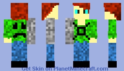 AREA 51 TEEN RAIDER Minecraft Skin