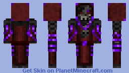 Nether Necromancer Minecraft Skin