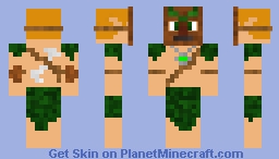 Tribal Elf Minecraft Skin