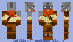 Viking Warrior Minecraft Skin