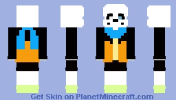 Copy!Sans Minecraft Skin