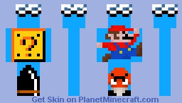 Mario's World Minecraft Skin