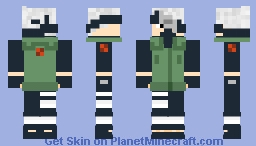 Kakashi Minecraft Skin