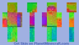 LSD Steve Minecraft Skin