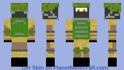 Russian Infantry (Gorka) Minecraft Skin