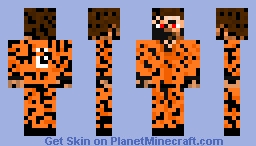 Corrupted test Steve Minecraft Skin