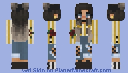 Yellow girl Minecraft Skin