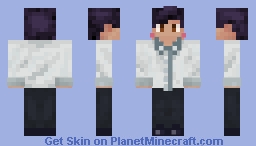 collared shirt guy Minecraft Skin