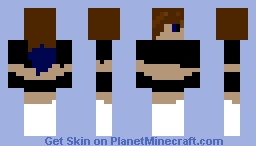 Emo basic girl Minecraft Skin