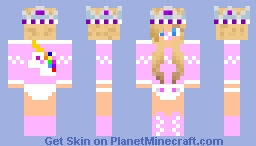 Baby kayla with crown Minecraft Skin
