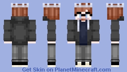 without shirt pattern Minecraft Skin