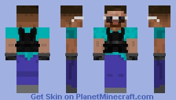 War-Ready Steve Minecraft Skin