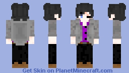 Oc with one eye Minecraft Skin