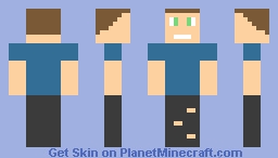 ron тнe нυмan Minecraft Skin