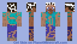 steve Old Minecraft Skin