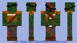 Zombie Survivor Minecraft Skin