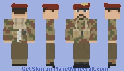 British Airborne WW2 Minecraft Skin
