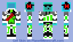 BOSS BLUE SKIN Minecraft Skin