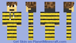 Minecraft Bee Hoodie Minecraft Skin