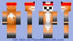 Hype Fox Minecraft Skin