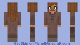 Female Villager Minecraft Skin