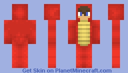 slogoman (red w blue ies) Minecraft Skin