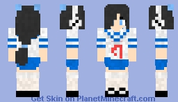 Schoolgirl Minecraft Skin