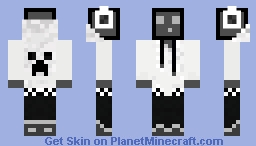 grey slime Minecraft Skin