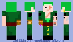 skin xaxe zoro nohax Minecraft Skin