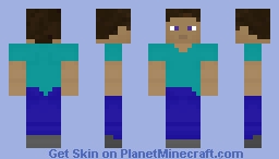 Custom Steve Minecraft Skin