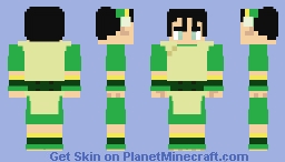 Avatar-Toph Beifong Minecraft Skin