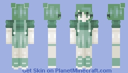 Mint Minecraft Skin