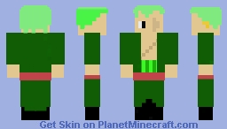 Roronoa Zoro Minecraft Skin