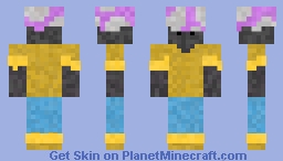 Poison Mushroom Minecraft Skin