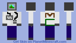 MC Computer Skin Minecraft Skin