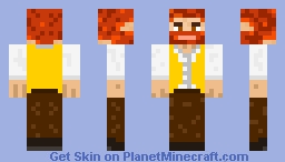 jwdot Yellow Vest Minecraft Skin