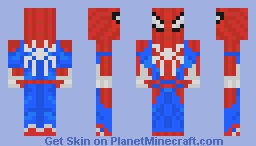 Spider-Man (Advanced Suit) Minecraft Skin