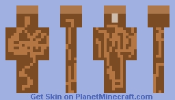 chest person Minecraft Skin