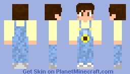 Sun Flower Boy Minecraft Skin