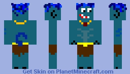 Blue monster Minecraft Skin
