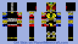 kamenrider agito trinity Minecraft Skin